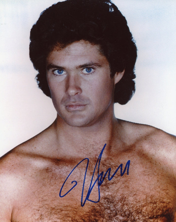 David Hasselhoff Signed 8x10 Photo – TopPix Autographs
